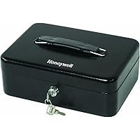 Amazon.com: Honeywell Safes & Door Locks 6112 Standard Steel Cash Box ...