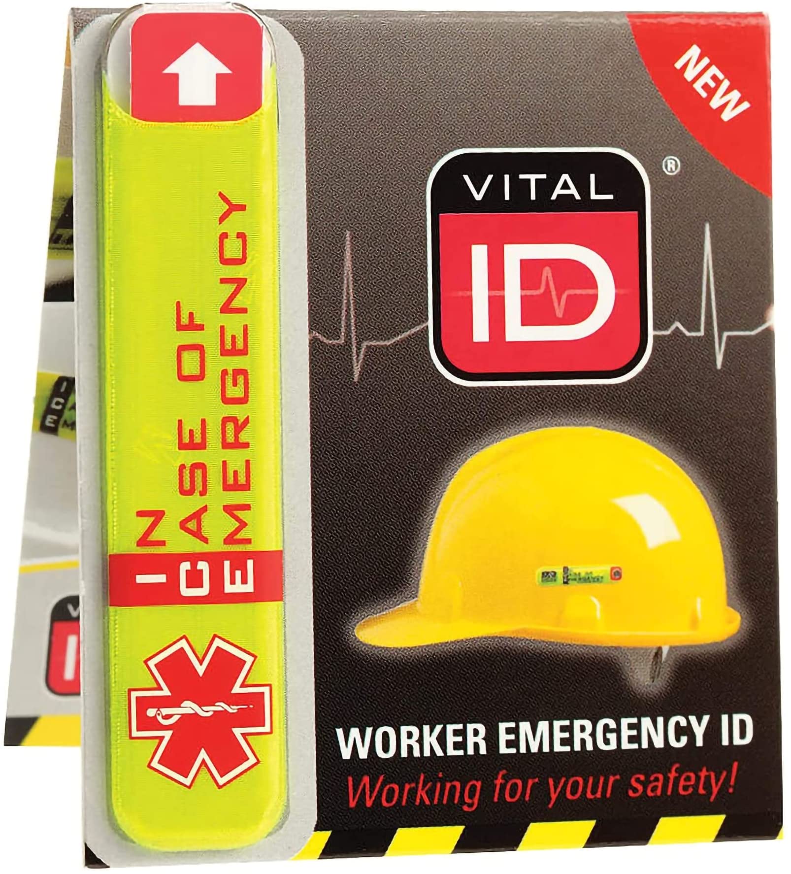 Mua SmartSign (Pack of 5) 0.5 x 2.75 inch “in Case of Emergency” Worker ...