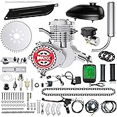 Amazon.com: CUBELLIN Upgraded 100cc Bicycle Engine Kit 2 Stroke Motorized Bike Engine Kit Gas ...