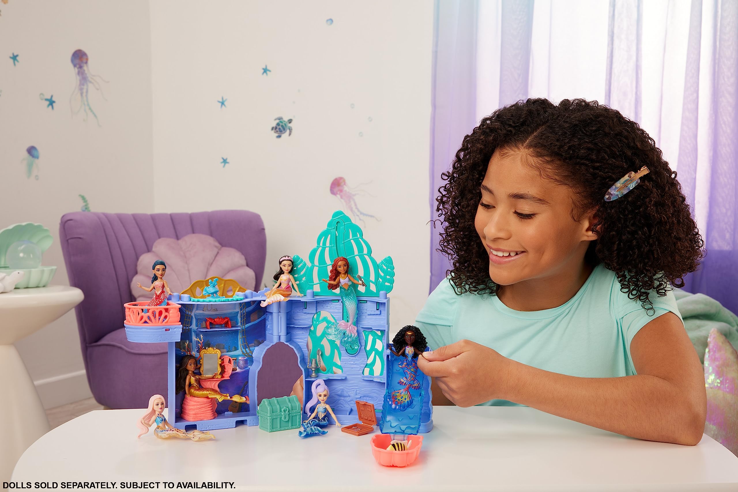 Mua Mattel Disney the Little Mermaid Storytime Stackers Ariel's Grotto ...