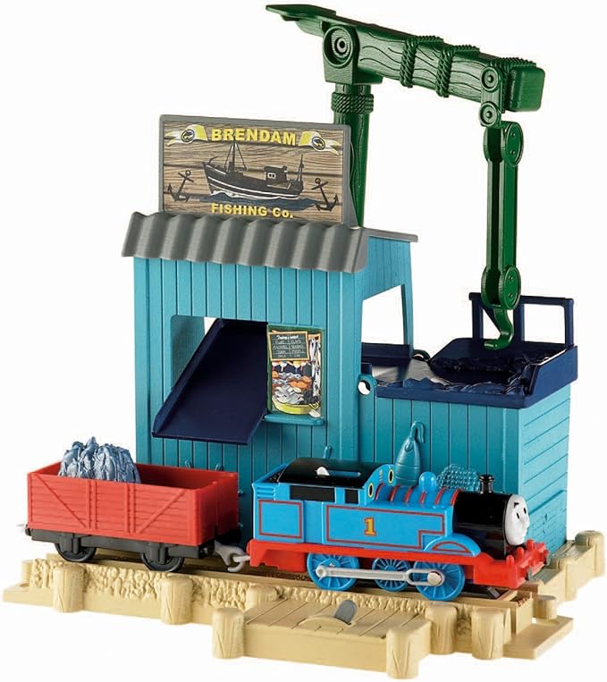 Trackmaster Thomas & Friends:Brendam Fishing Co Set W4775: Amazon.co.uk ...