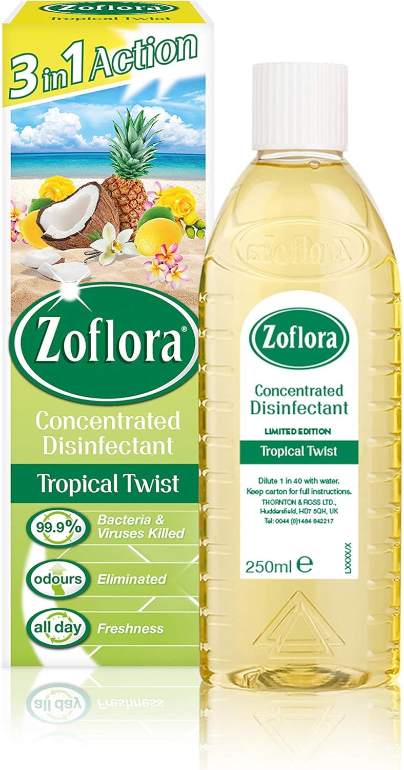 Zoflora Multi-Purpose Concentrated Antibacterial Disinfectant, Multi ...