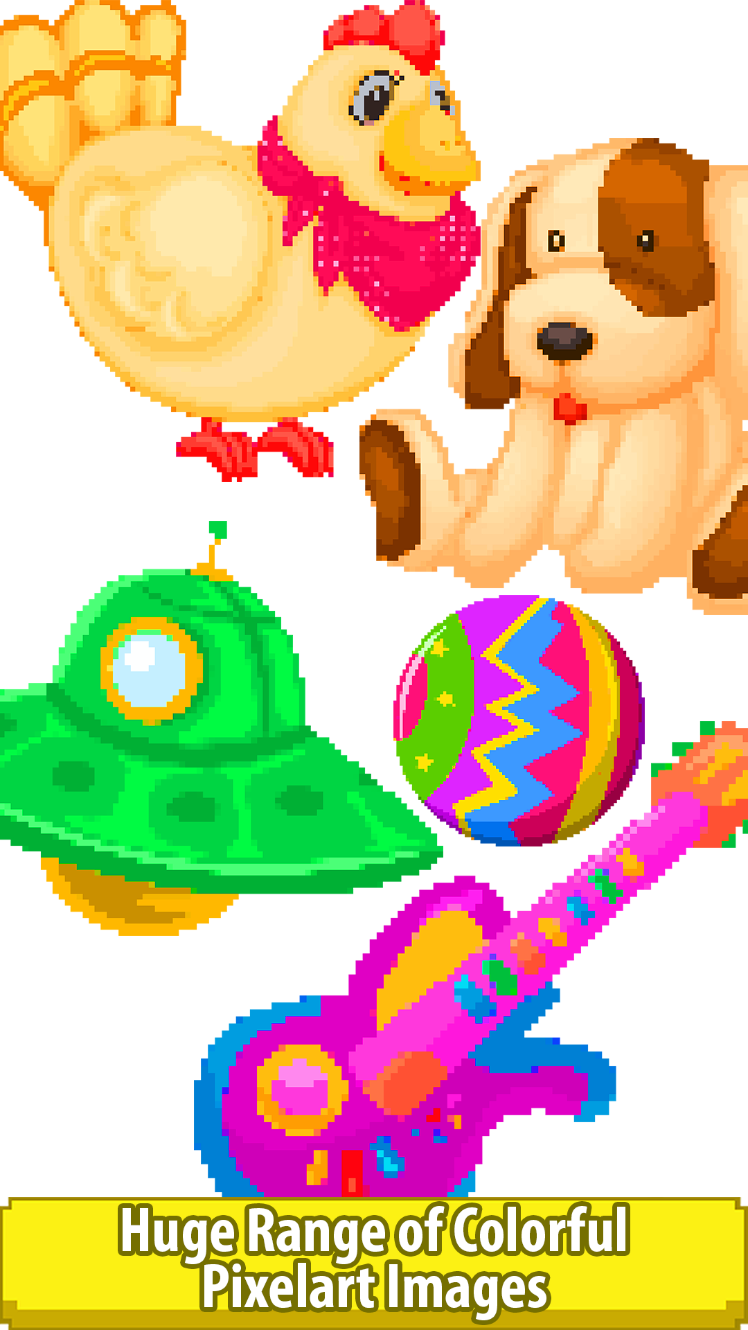 Toys Color By Number - Pixel Art, Sandbox Coloring Book:Amazon.in ...