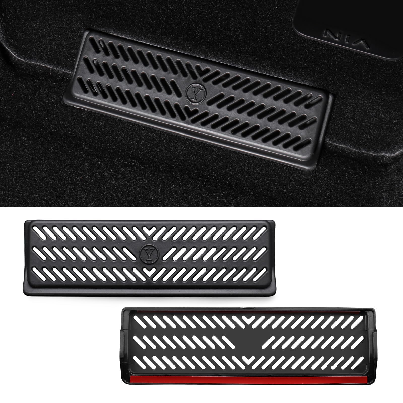 Mua BASENOR Tesla Model Y Rear Seat Vent Cover Air Flow Ventilation ...