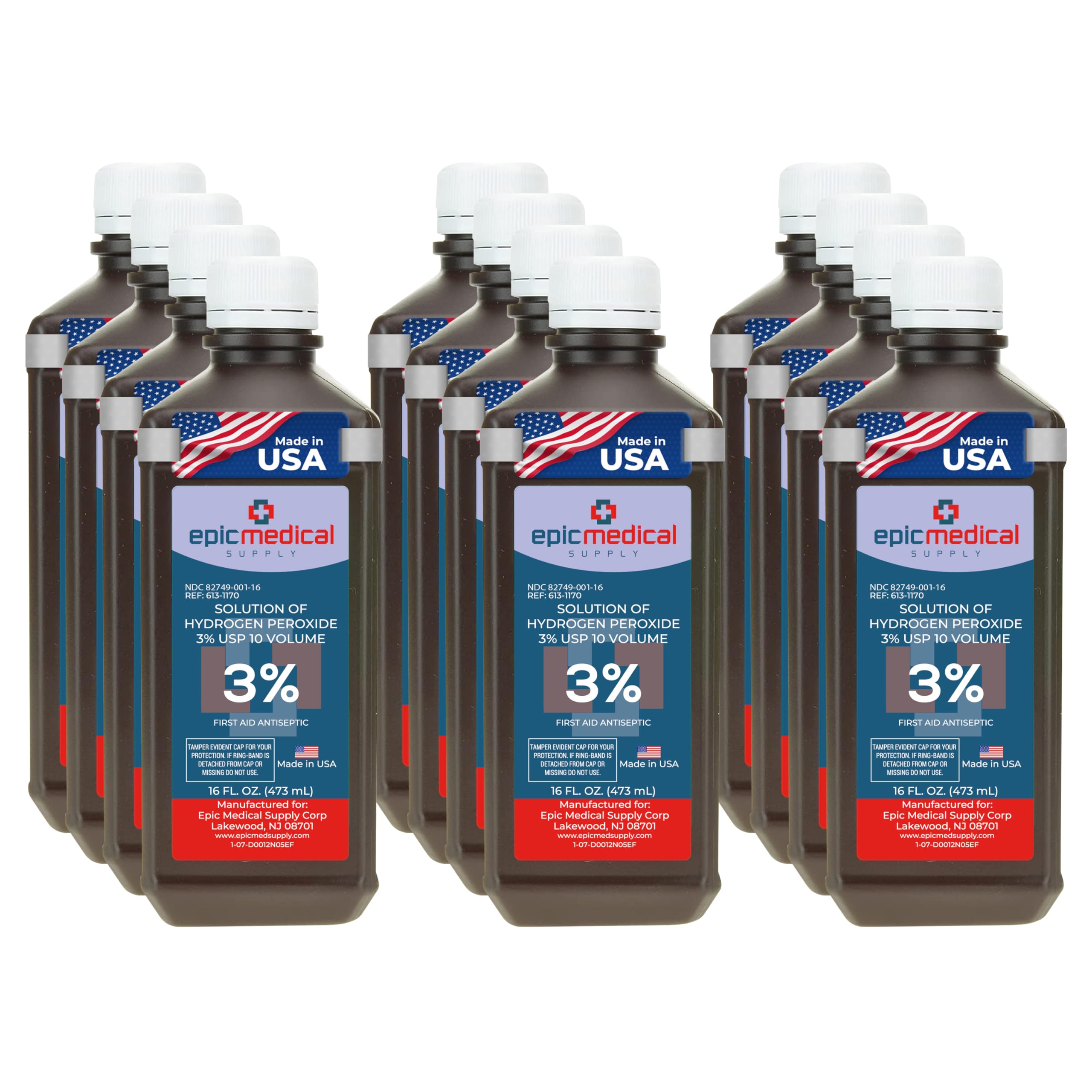 Mua Epic Medical Supply H2O2 Hydrogen Peroxide Solution 3% USP - 16 oz ...