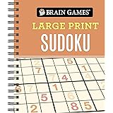Amazon.com: Brain Games - Large Print Sudoku Puzzles (Green): 9781640304598: Publications ...