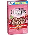 Amazon.com: Very Berry Cheerios, Breakfast Cereal with Oats, Gluten ...