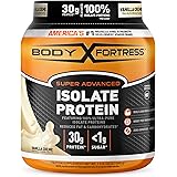 Amazon.com: Body Fortress Super Advanced Whey Protein Powder, Vanilla Flavored, Gluten Free, 2 ...