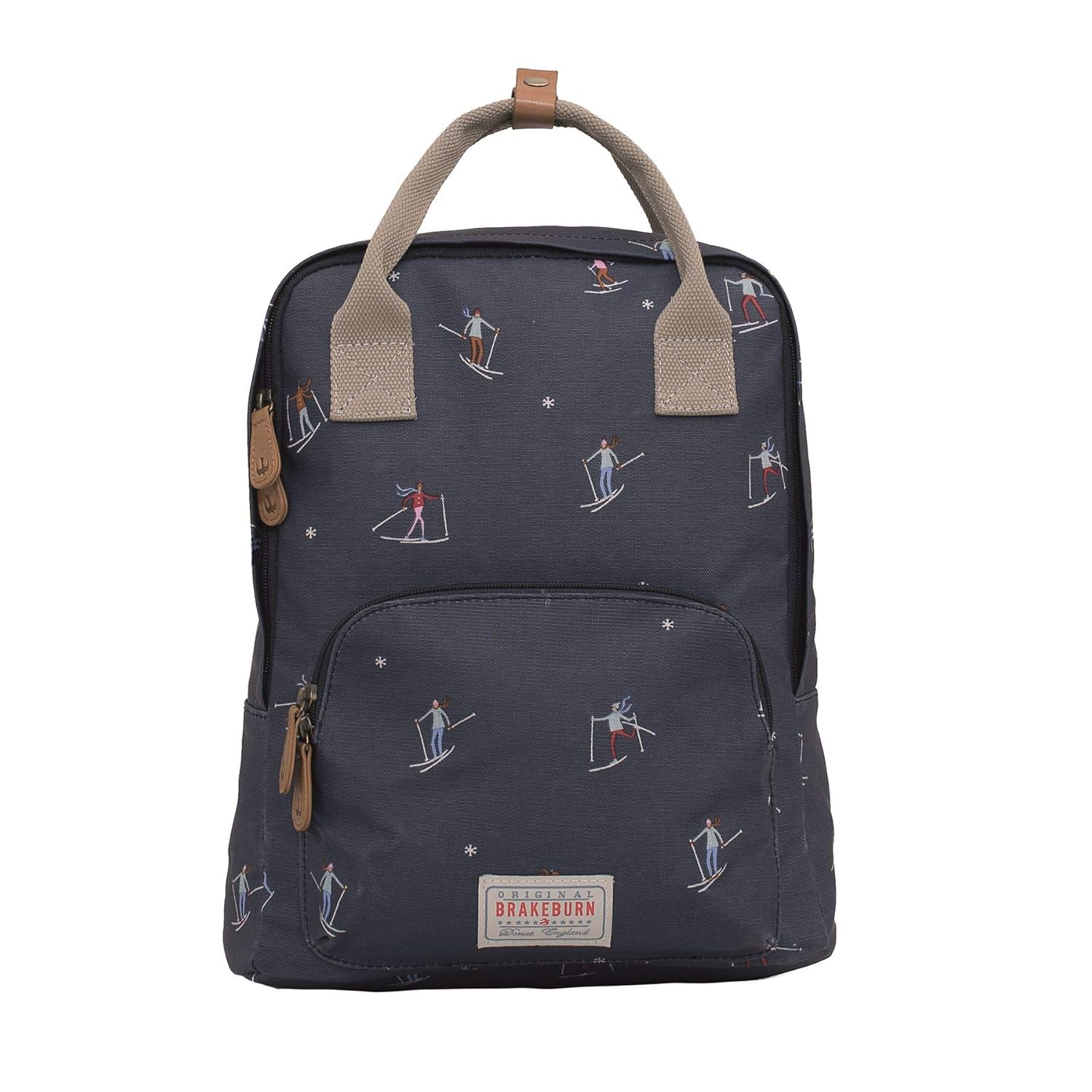 Brakeburn Ski Design Ladies Backpack Bag in Navy: Amazon.co.uk: Shoes ...