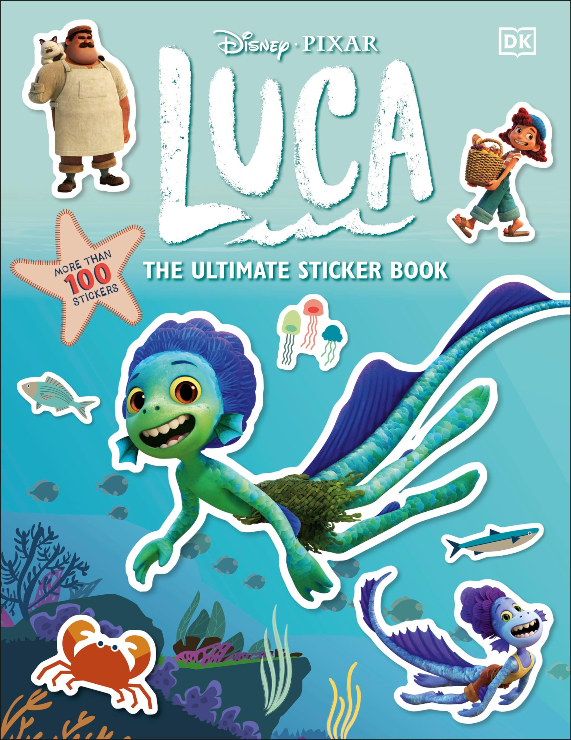 Mua Disney Pixar Luca Ultimate Sticker Book Disney Pixar Luca Ultimate ...