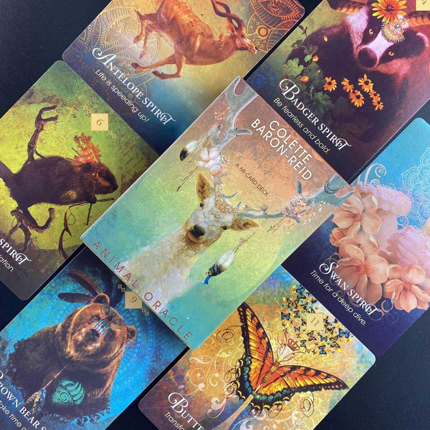 Mua F.curella Tarot Cards for Beginners, 68 Tarot Deck and Oracle Deck ...