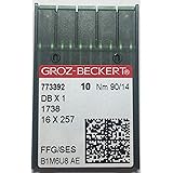 Amazon.com: 50 Pieces Groz Beckert Ball-Point Dbx1 16X231 16X257 1738 Sewing Machine Needles (11/75)