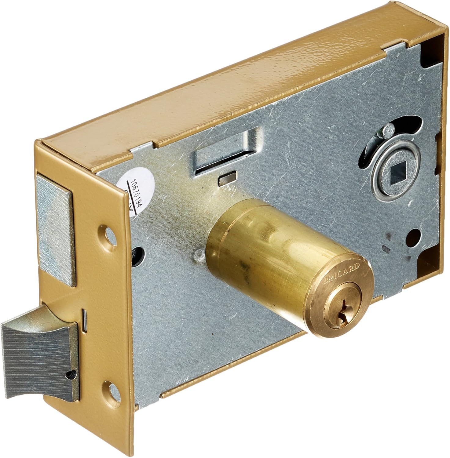 Bricard 1821 Foolscap Horizontal Wall Lock 5 Pin Reversible Pull/Push ...