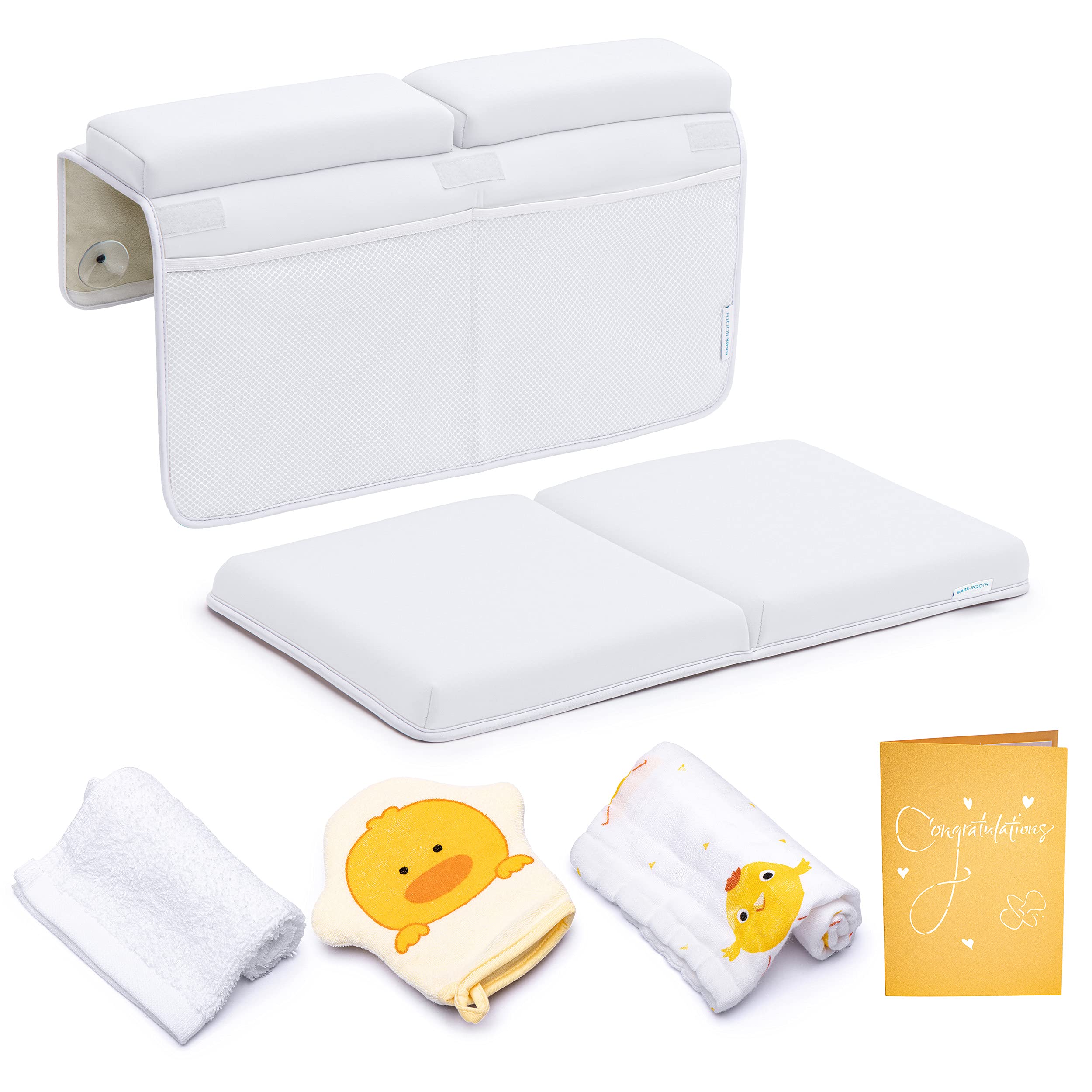 Bath Kneeler and Elbow Rest Pad, Extra Thick Baby Bath Kneeling Pad and ...