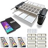 Amazon.com: Portable Painter Micro Watercolor Palette + Micro Expansion ...