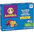 Amazon.com: Annie's Organic Building Blocks Fruit Flavored Snacks ...