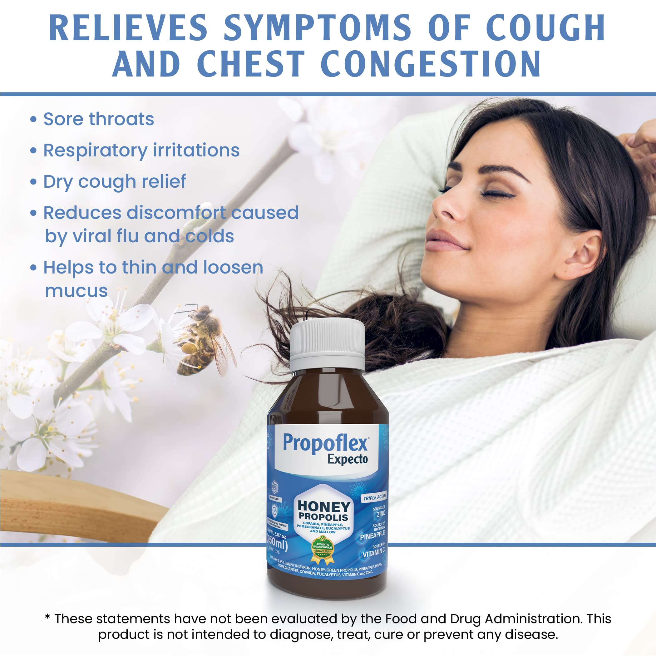 Mua Propoflex Expecto Cough Syrup - Triple-Action - Natural Cough Syrup ...