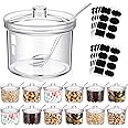 Amazon.com | Tioncy 12 Pieces Acrylic Sugar Containers for Countertop ...