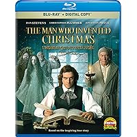 Amazon.com: The Man Who Invented Christmas (Blu-ray) : Dan Stevens, Mark Schrier, Patrick Joseph ...