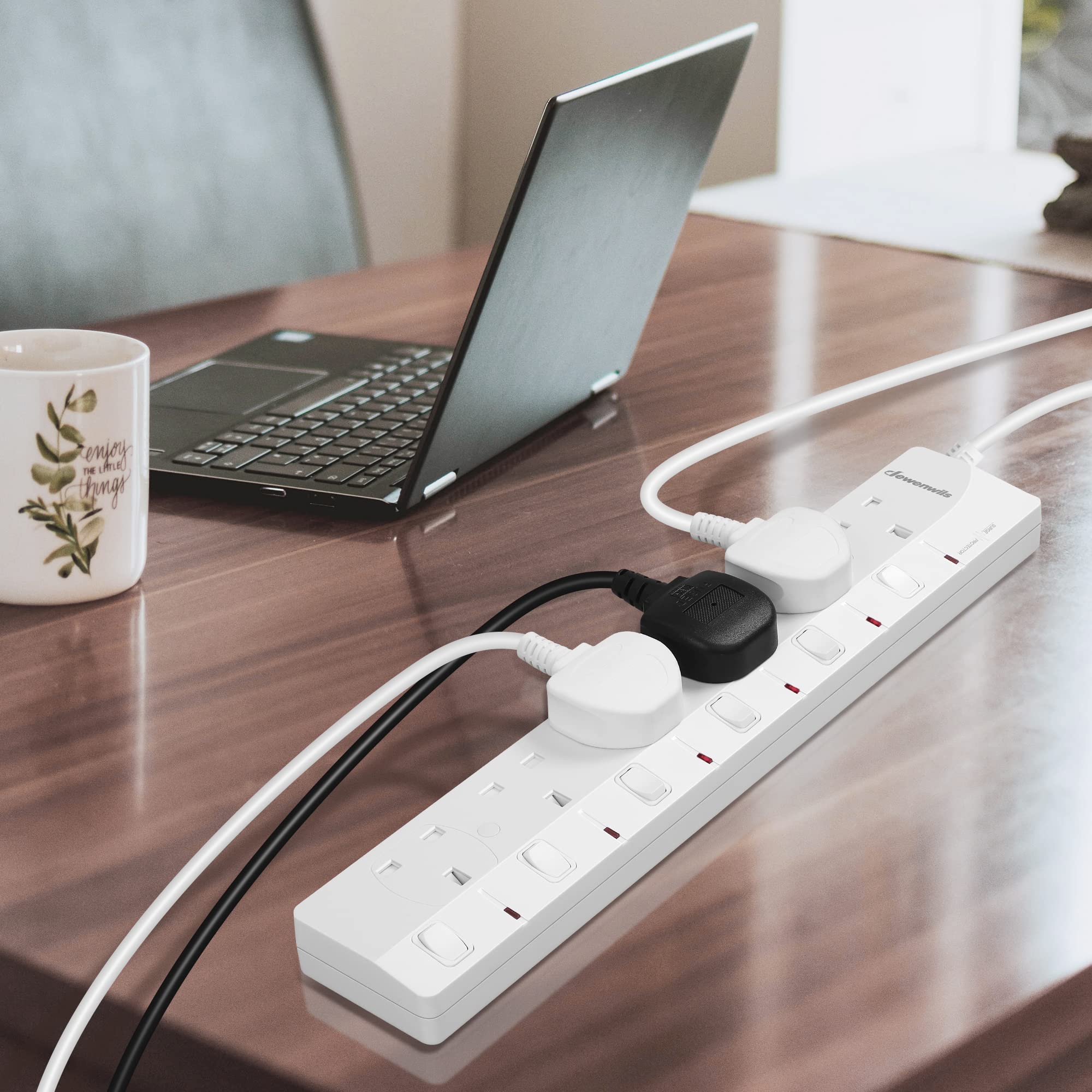 Mua DEWENWILS 6 Way Surge Protected Extension Lead with Individual ...