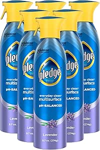 Amazon.com: Pledge Multisurface Cleaner Spray, Fresh Lavender Scent ...
