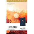 The Message Deluxe Gift Bible, Large Print (Leather-Look, Midnight ...