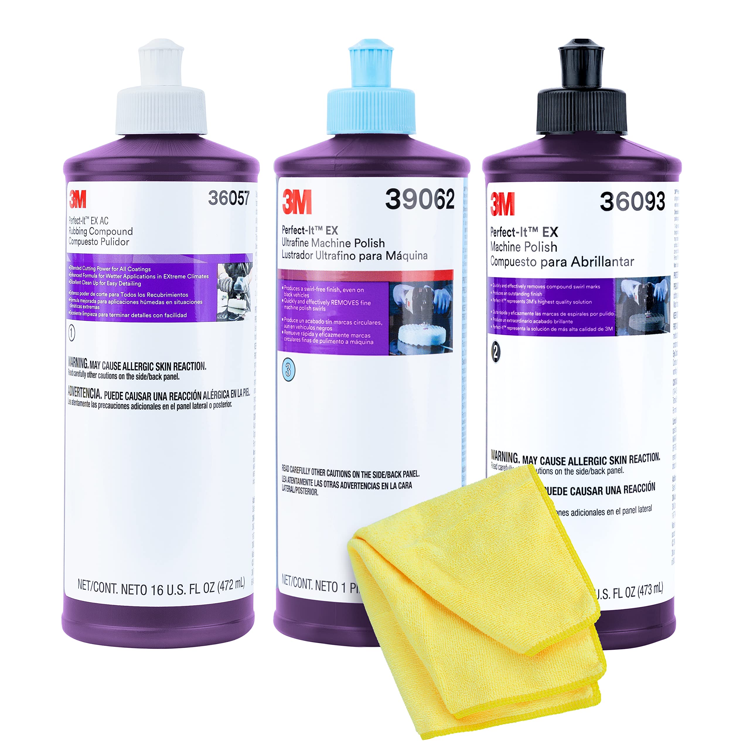 Mua 3M Perfect It Buffing and Polishing Kit | 36057 39062 36093 3M Pint ...
