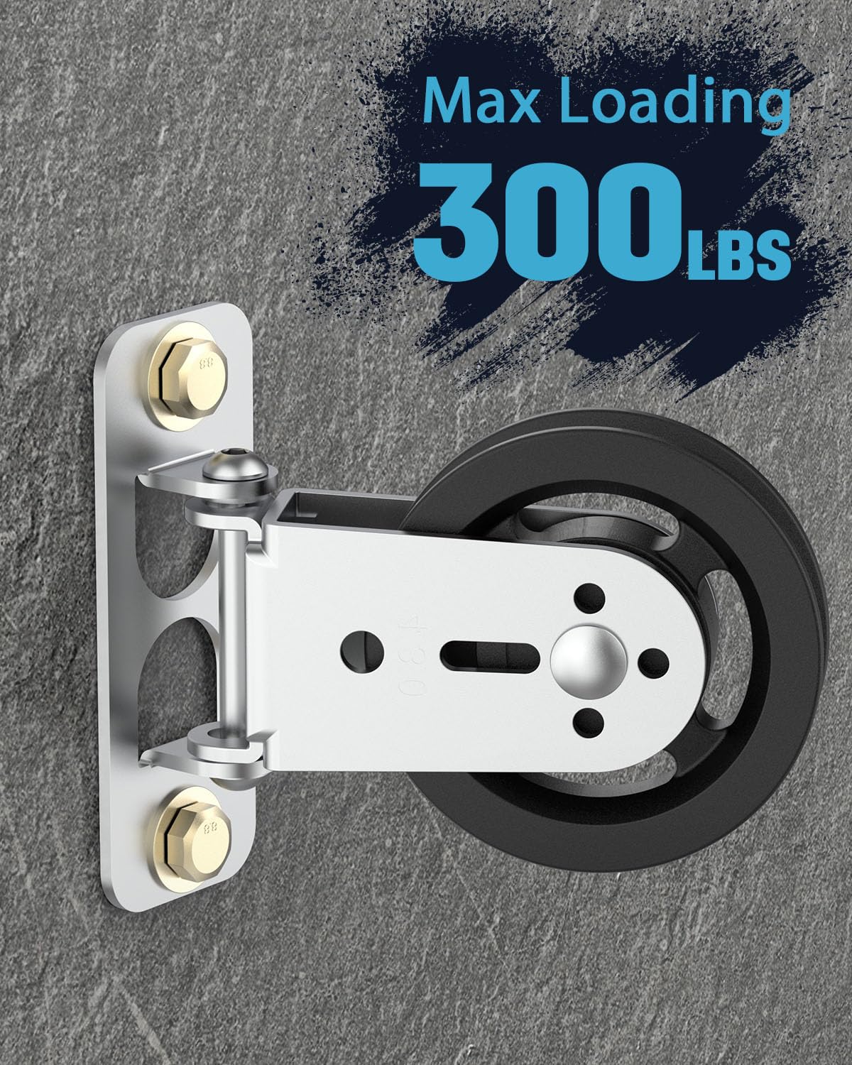 Mua Gym Pulley Blocks, 3.5Inch/88mm Wall Mount Fixed Pulley Wheel ...