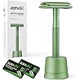 Amazon.com: ZOMCHI Double Edge Close Comb Safety Razor with Stand ...