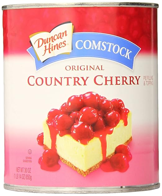 Amazon.com : Comstock Original Pie Filling & Topping, Cherry, 30 Ounce ...