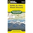 Salida, St. Elmo, Mount Shavano Map (National Geographic Trails ...