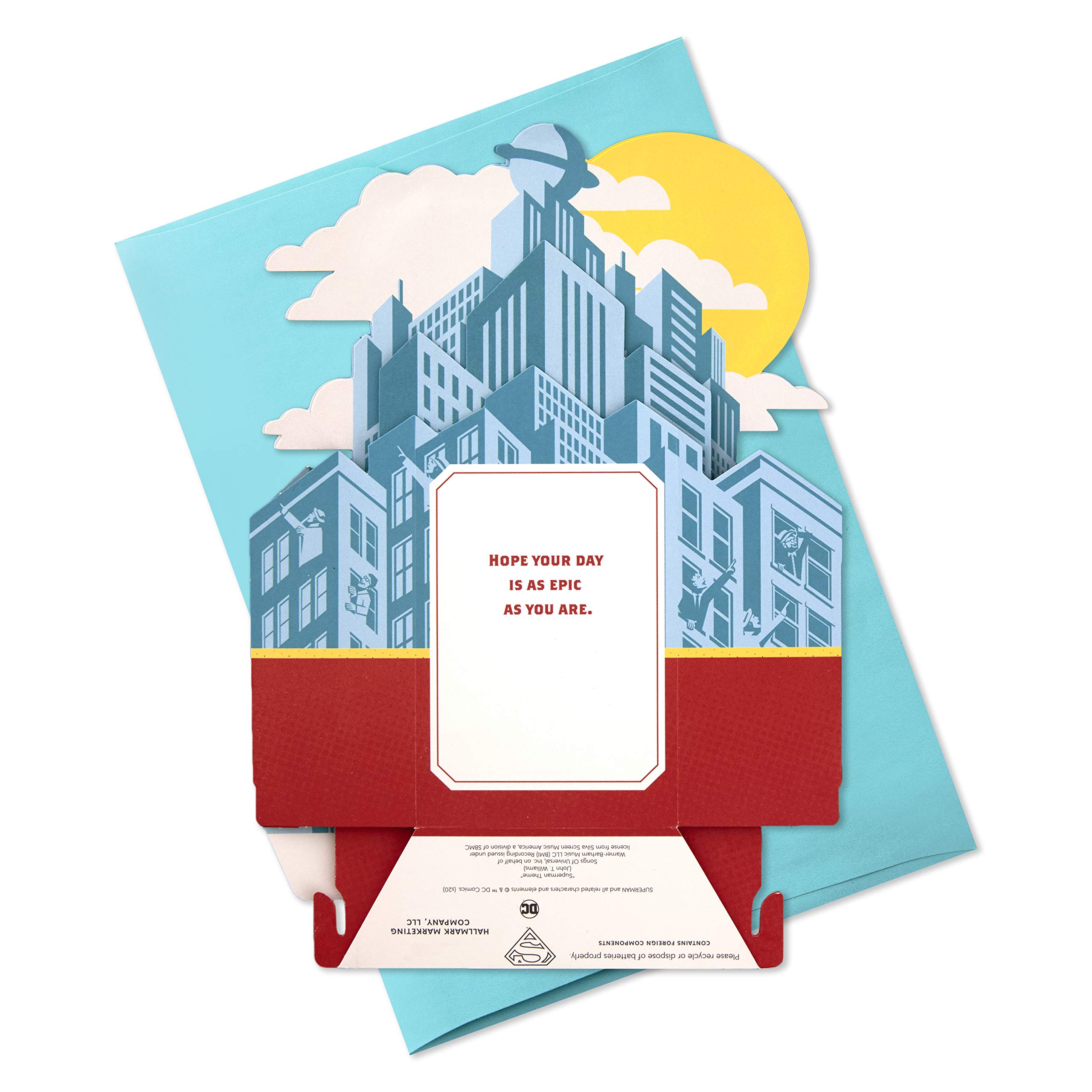 Mua Hallmark Superman Pop Up Father's Day Card or Birthday Card with ...