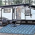 Amazon.com: TIPHOPE RV Outdoor Rugs,Waterproof 9x6 FT Outdoor Camping ...