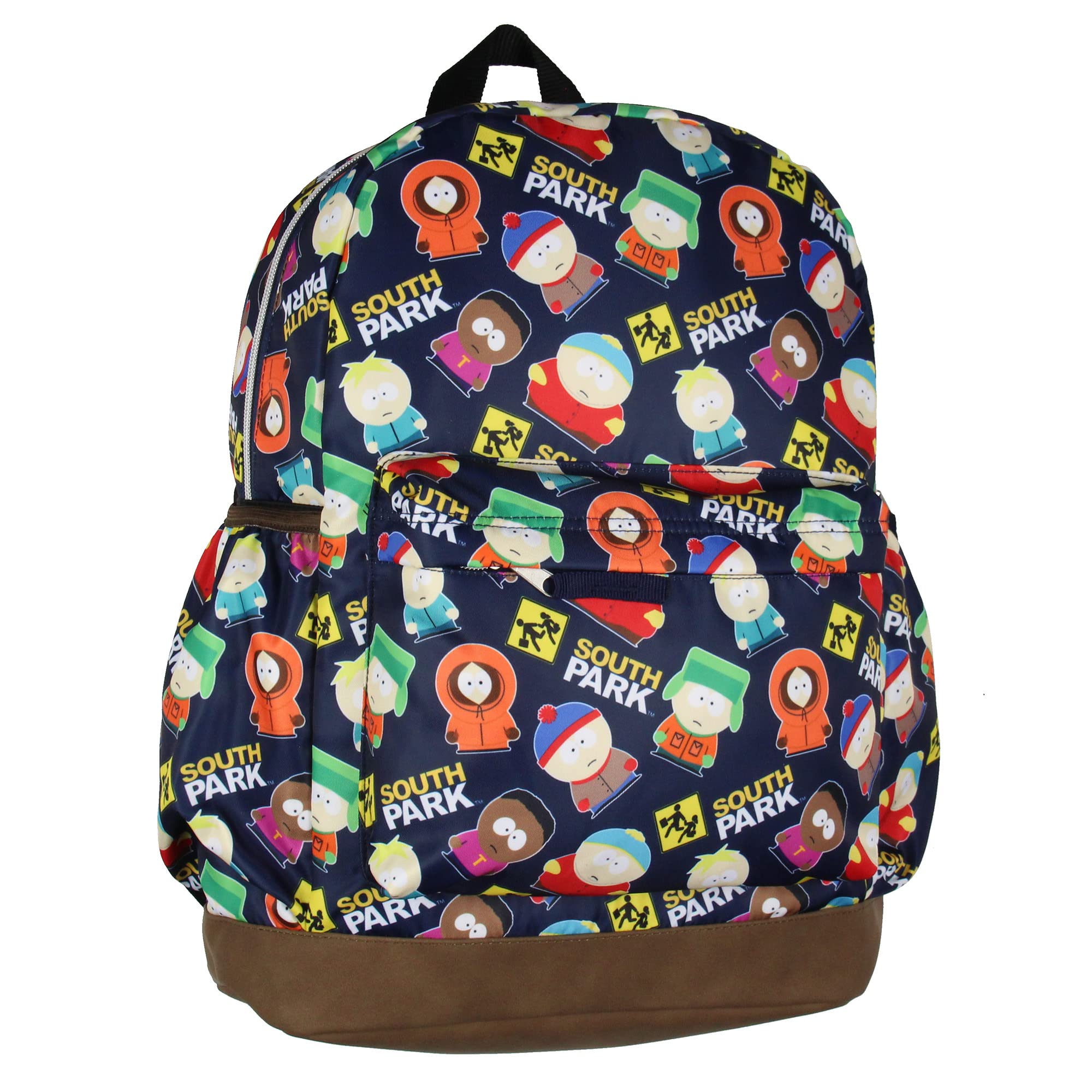 South Park Stan Kyle Cartman Kenny Butters Token School Travel Backpack ...