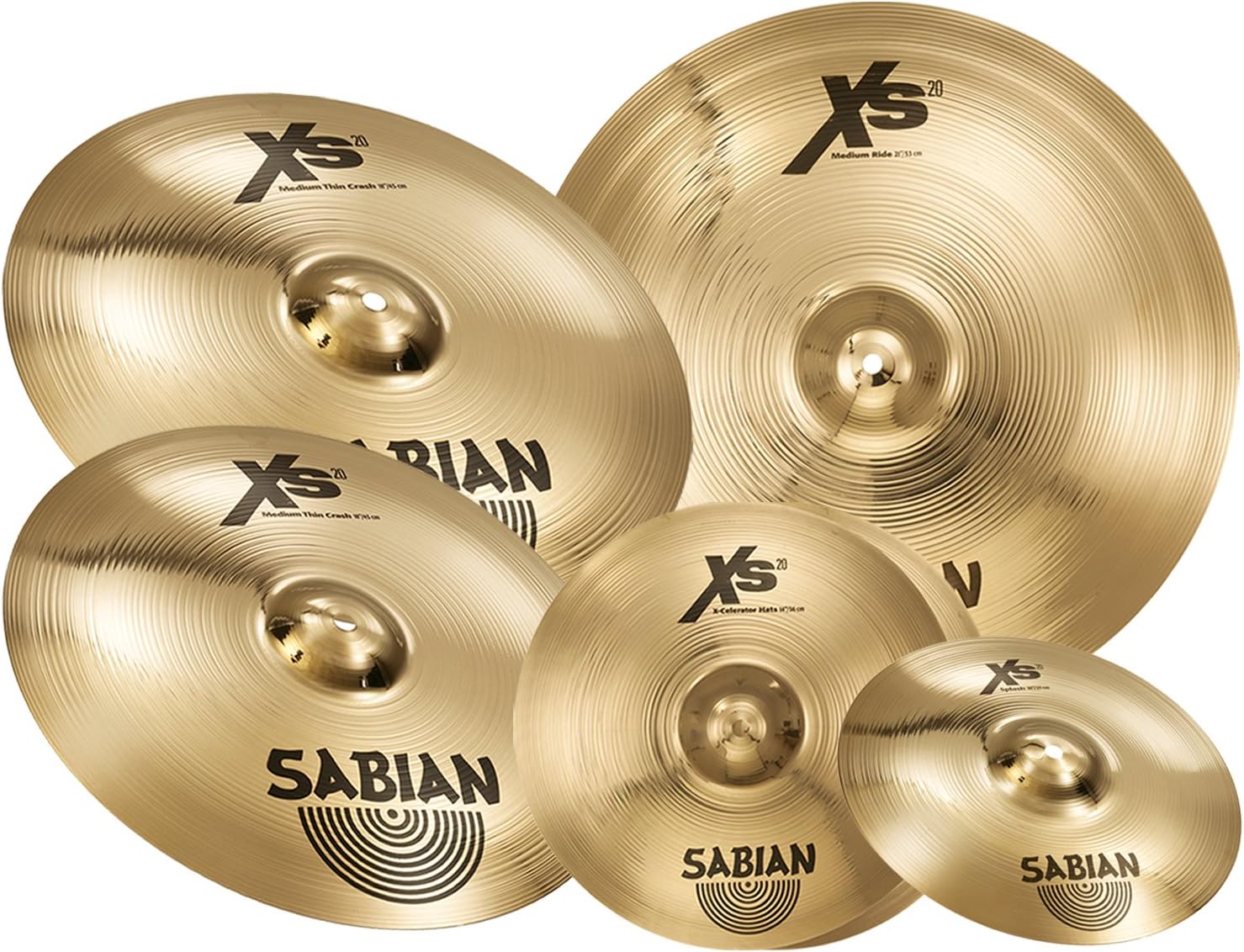 Sabian Xs20 Super Set: Amazon.co.uk: Musical Instruments