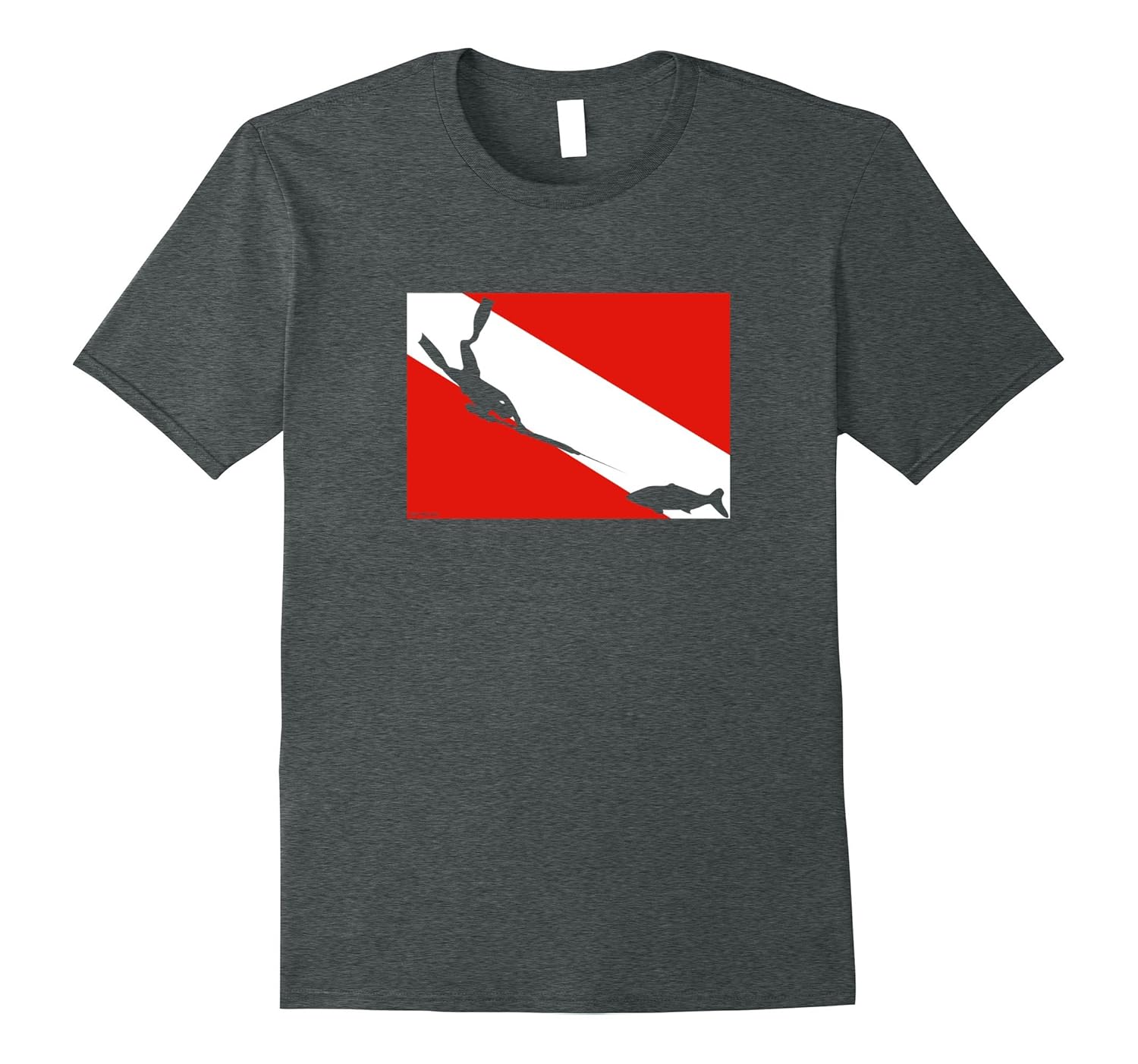 Dive Flag Spearfishing T Shirt Freediving Diving Tee-4LVS – 4loveshirt