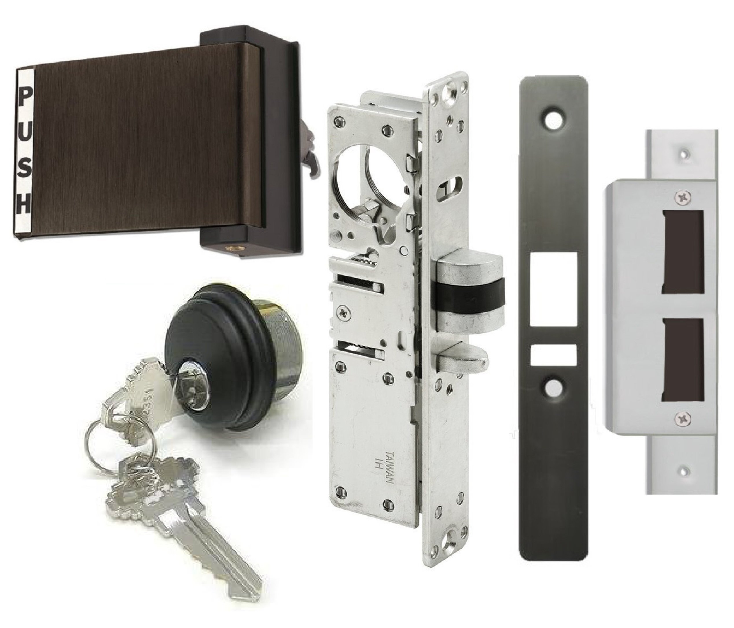 Pacific Doorware Adams Rite Style Latch Storefront Door Mortise ...