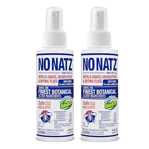 No Natz Botanical Insect Repellent, DEET-Free, Made with Natural ...