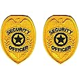 Amazon.com: Set of 2 Sew on Security Chest Patches - Security Officer ...