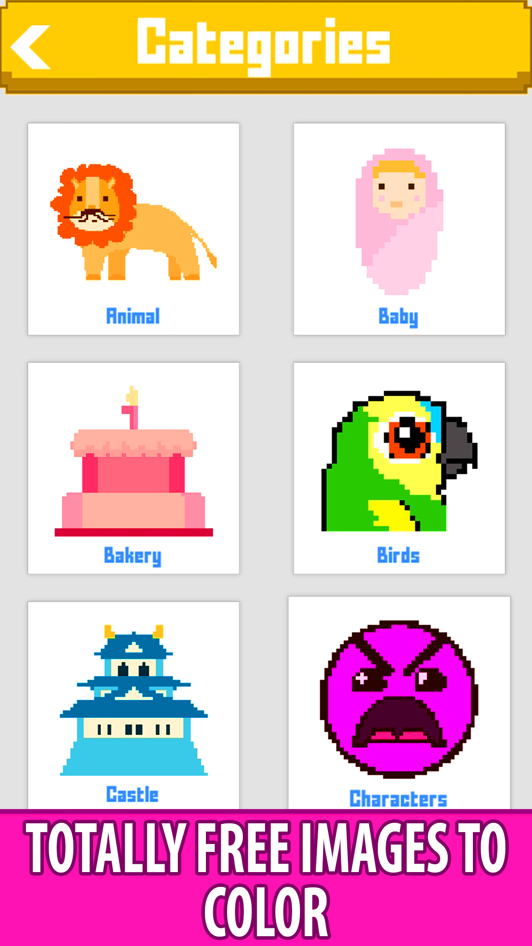 Pixel Art Color By Number - Sandbox Coloring Book:Amazon.com:Appstore ...