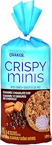 QUAKER CRISPY MINIS Gluten-Free Caramel Chocolate Chip Flavour Large ...