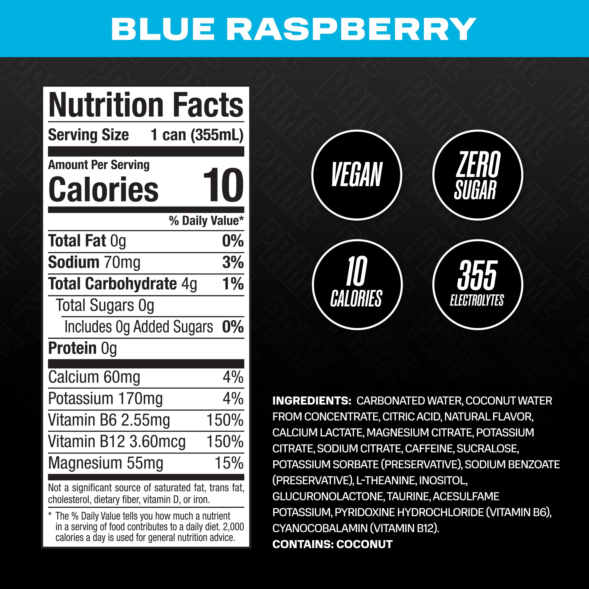 Mua PRIME Energy BLUE RASPBERRY | Zero Sugar Energy Drink | Preworkout ...