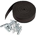Amazon.com : House2Home Replacement Elastic Webbing Kit to Repair ...