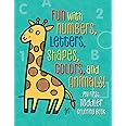 Amazon.com: My First Toddler Coloring Book: Fun with Numbers, Letters ...