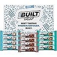 Amazon.com : BUILT Protein Bars, Variety Pack, 12 Bars, Protein Snacks ...