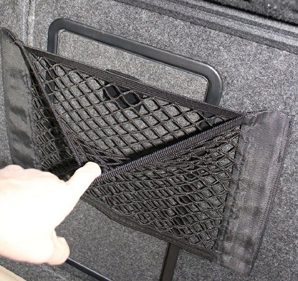 Dreamtop 2X Car Cargo Boot Net Mesh Car Back Rear Trunk Seat Magic ...