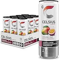 Amazon.com : CELSIUS Sparkling Mango Passionfruit, Functional Essential ...