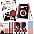 Amazon.com: ReliThick 15 Set Detective Kit Secret Decoder Spy Kit Glass ...