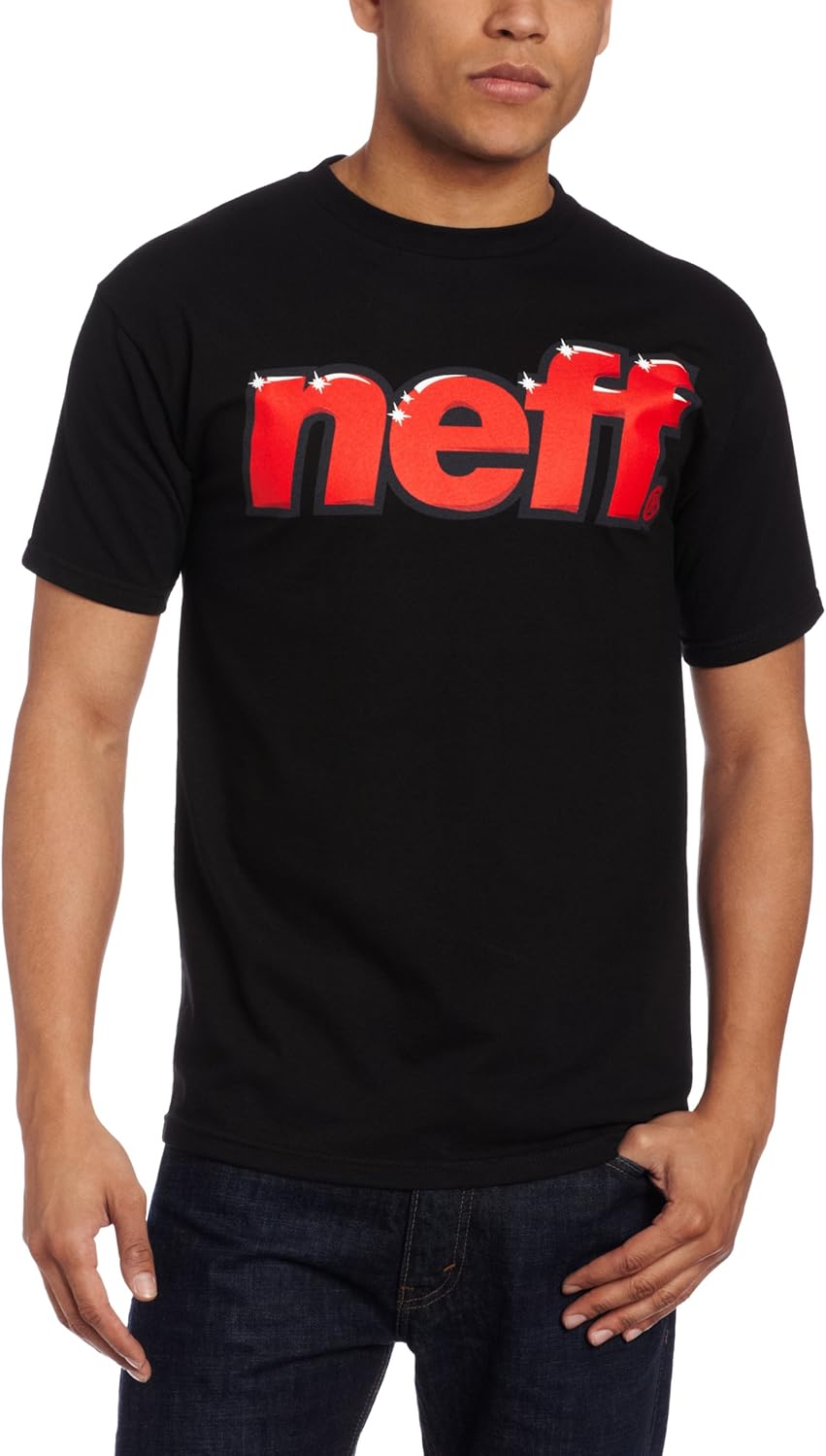 Amazon.com: neff Men's Glossy T-Shirt: Clothing