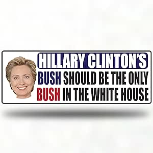 Amazon.com: Funny Hillary Clinton For 2016 Presidental Election - Decal ...